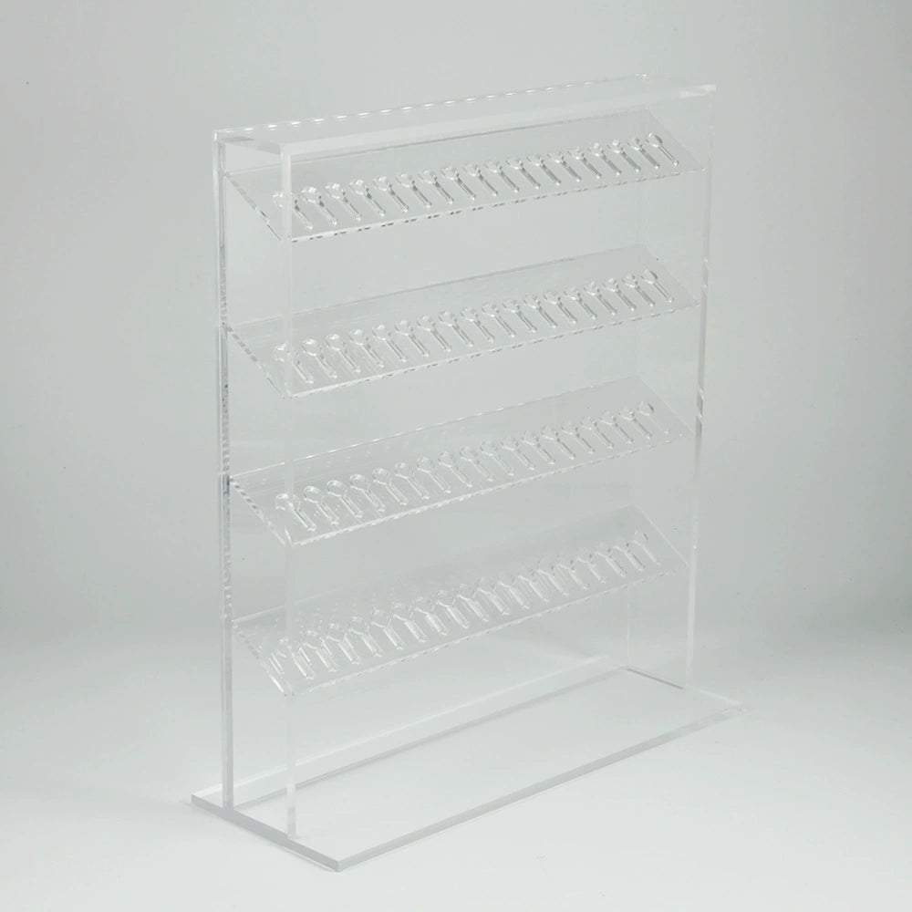 Acrylic Jewelry Display Rack Transparent Multi Purpose Punching Process ...