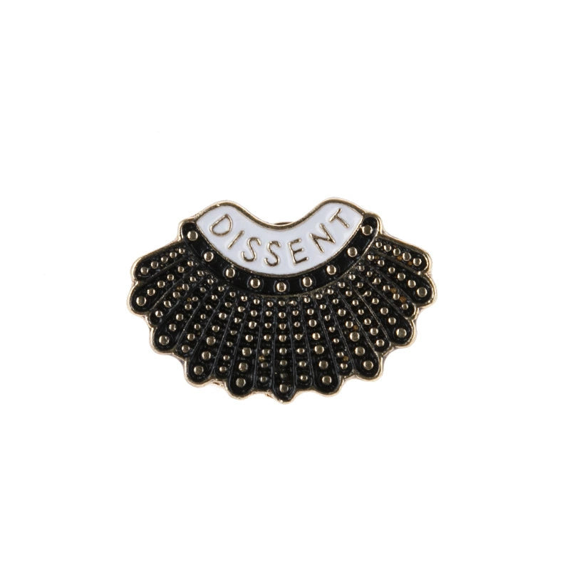 Alloy Enamel Dripping Oil Letters Women's Brooch – GoodDiy
