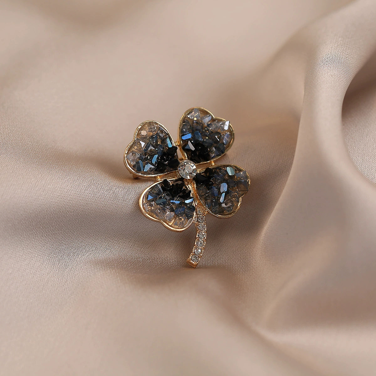 Alloy Fourleaf Clover Women's Brooch With Original Design And ...
