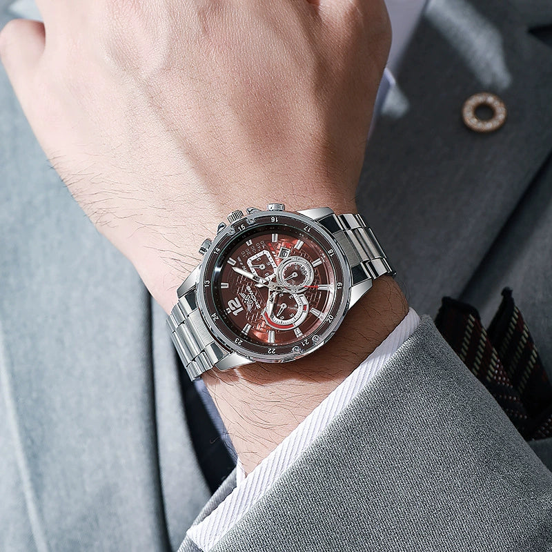 Business Decorative Quartz Movement Alloy Men's Watch With Clown Face ...