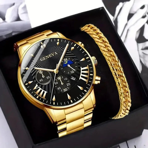 Casual Irregular Buckle Quartz Men'S Watches – GoodDiy