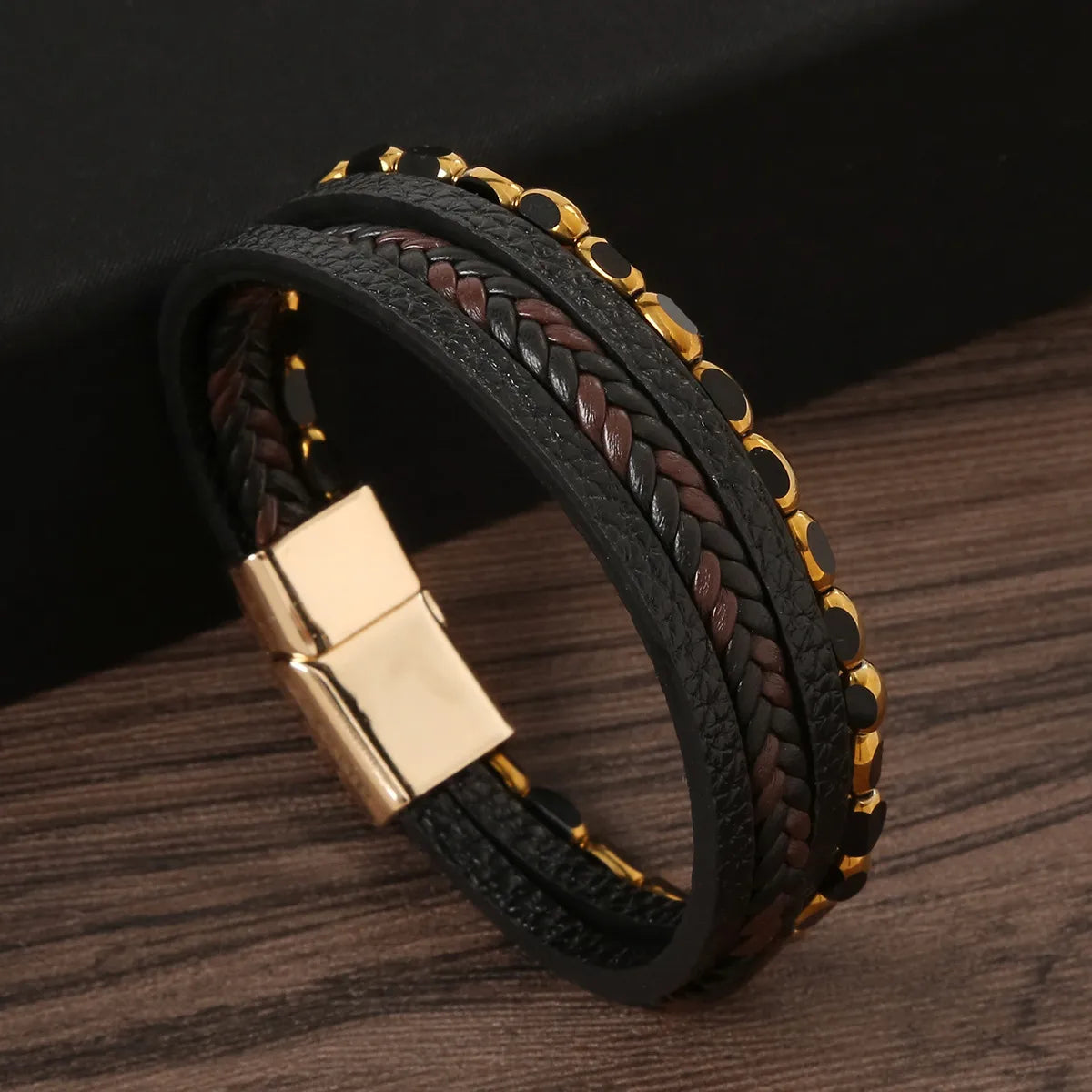 Classical Grain Alloy Handmade Men'S Bracelets – GoodDiy
