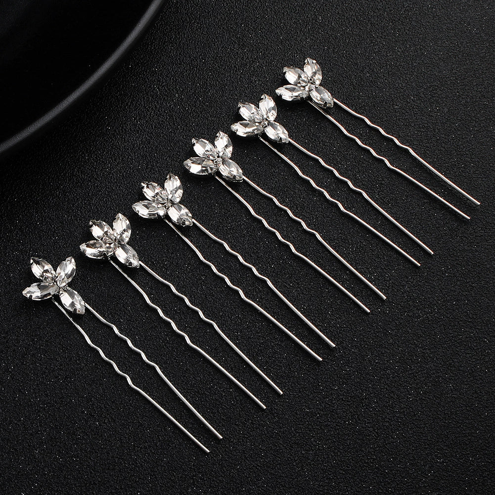 Hairpin Rhinestone Drop Shape Hair Jewelry – GoodDiy