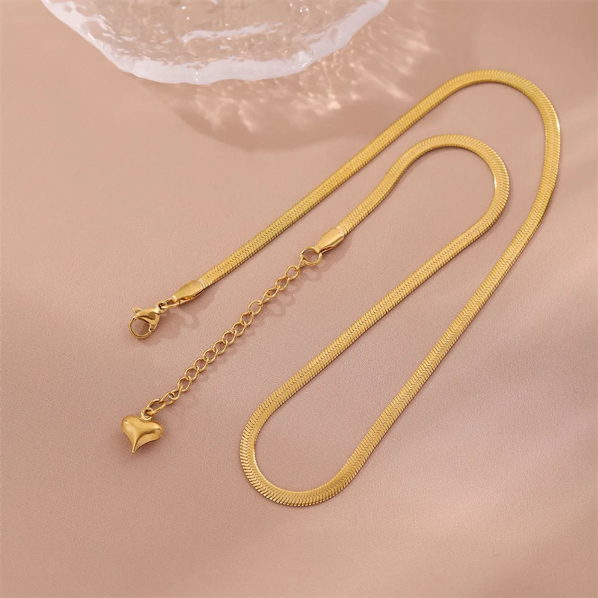 Wholesale hip-hop solid color stainless steel titanium steel plating ...