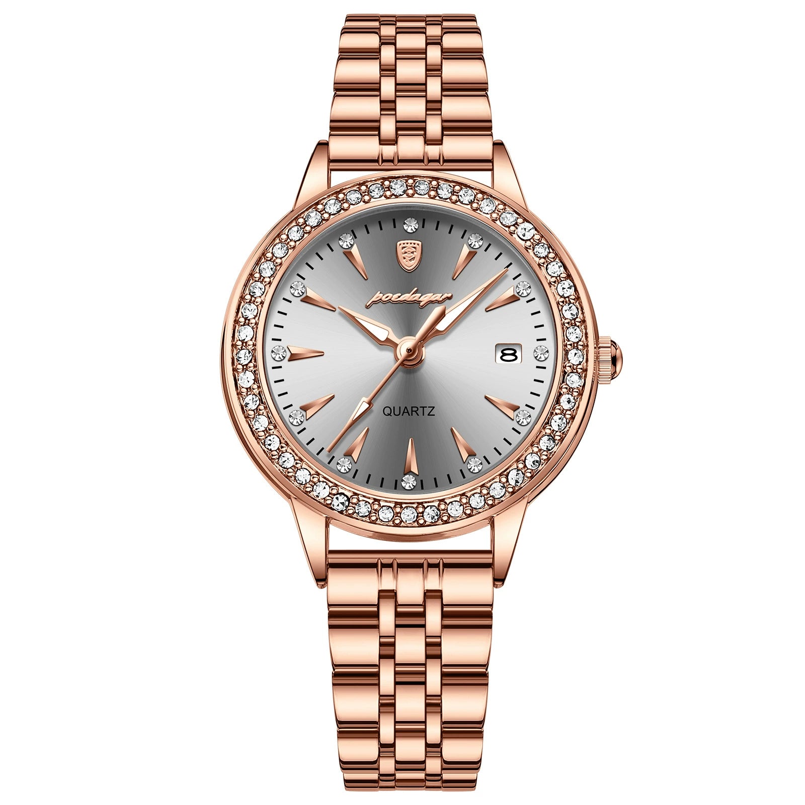 Ladies Ultrathin Fashion Waterproof Luminous Quartz Watches Alloy Case ...