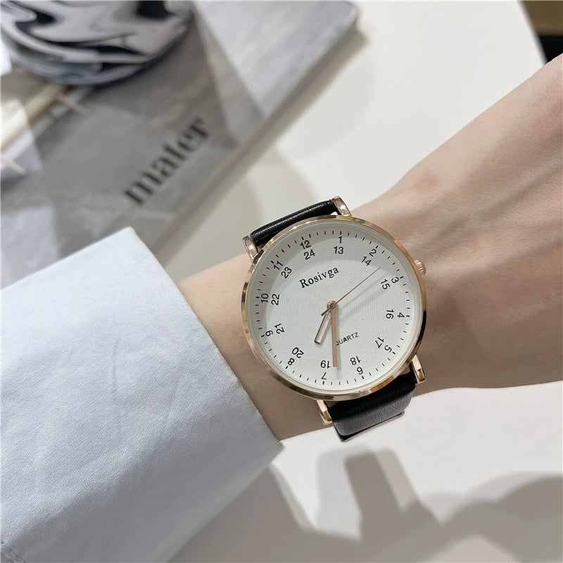 Leisure Digital Quartz Watch For Women Alloy Case Ordinary Glass Mirror ...