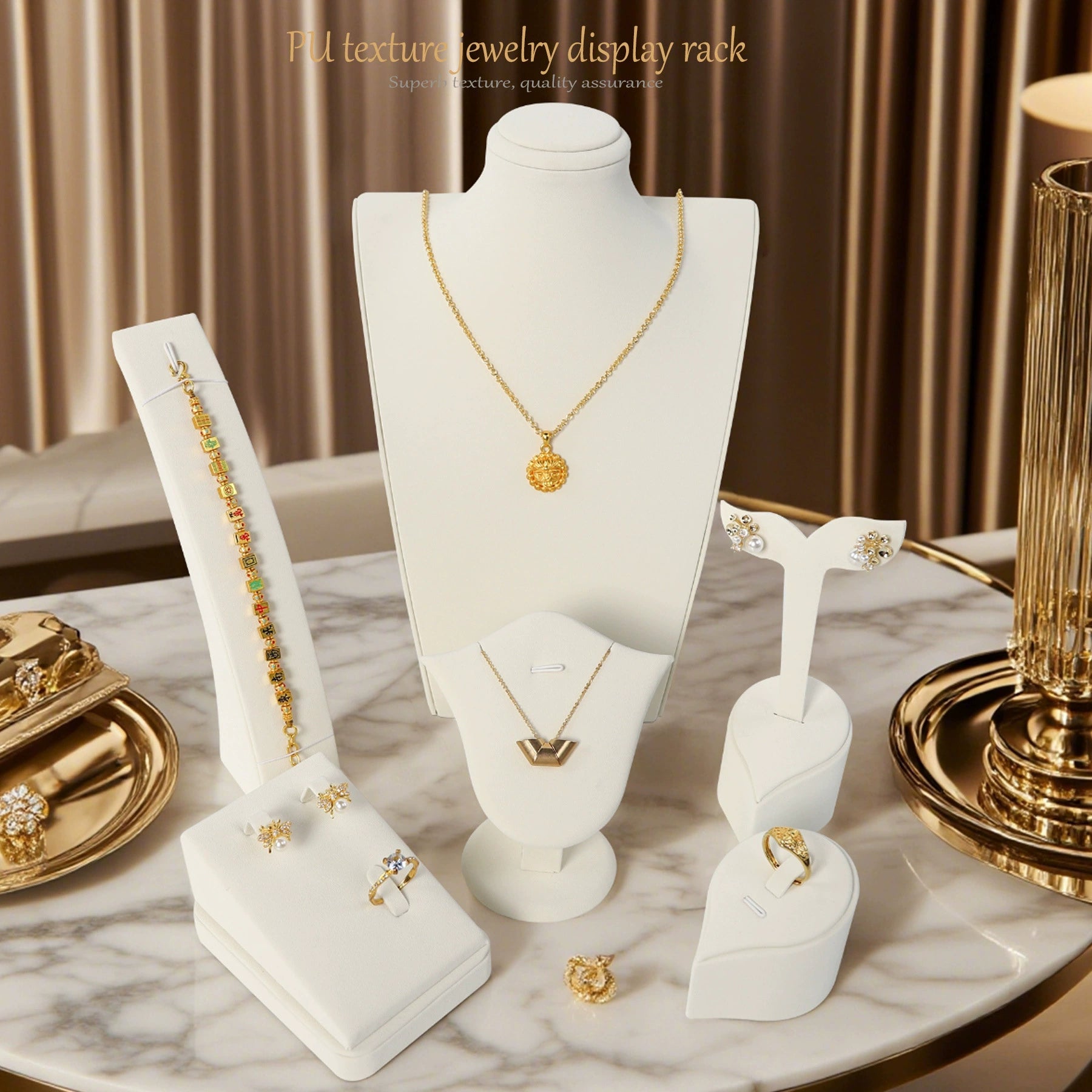 Metal Jewelry Rack With T Shape Highend Style For Bracelet Ring Earring ...