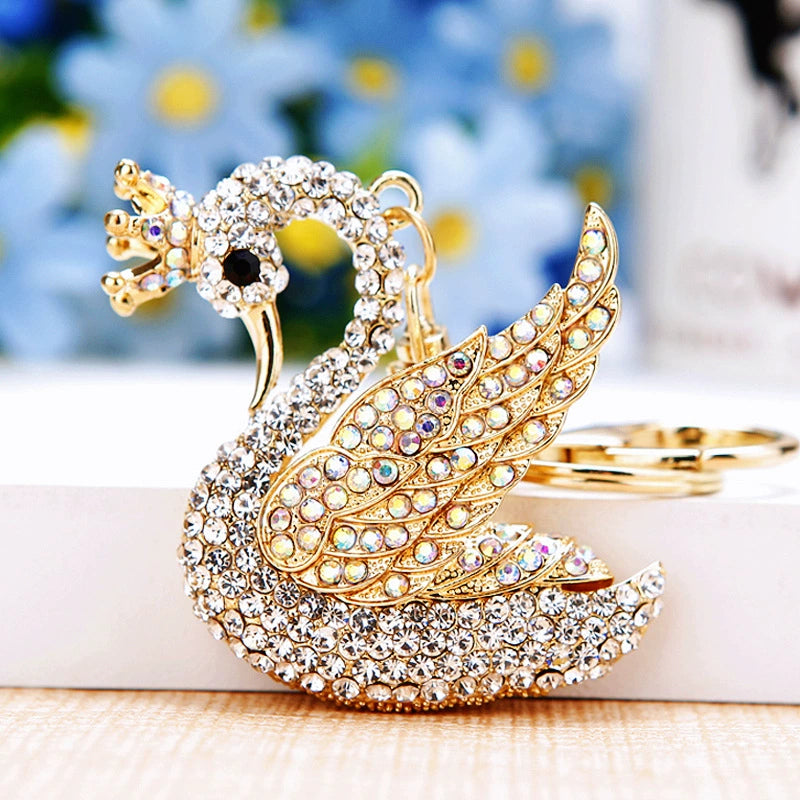 Metal Swan Creative Keychain For Women As Gift – GoodDiy