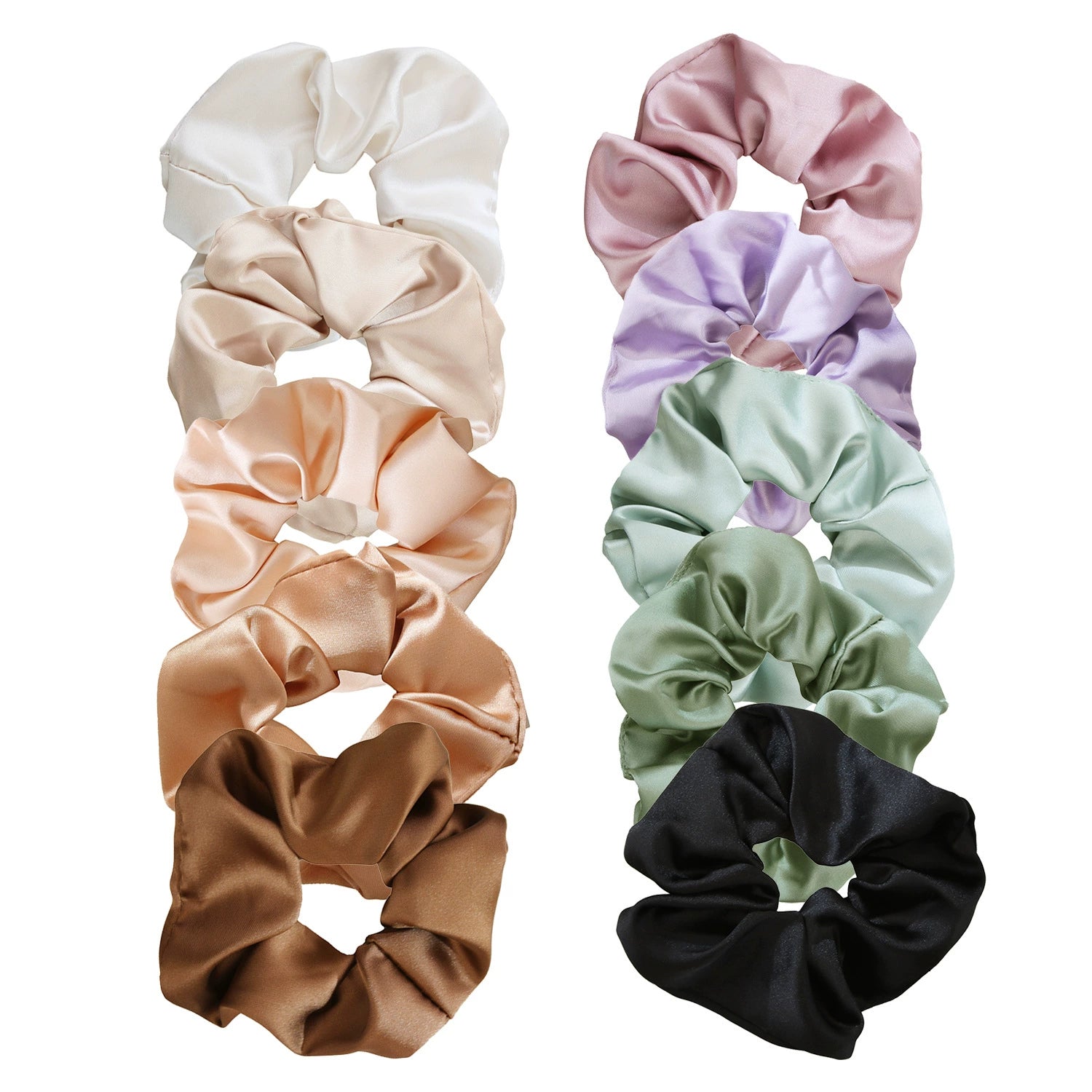 Satin Handmade Animal Style Large Intestine Hair Ring Female Hair ...