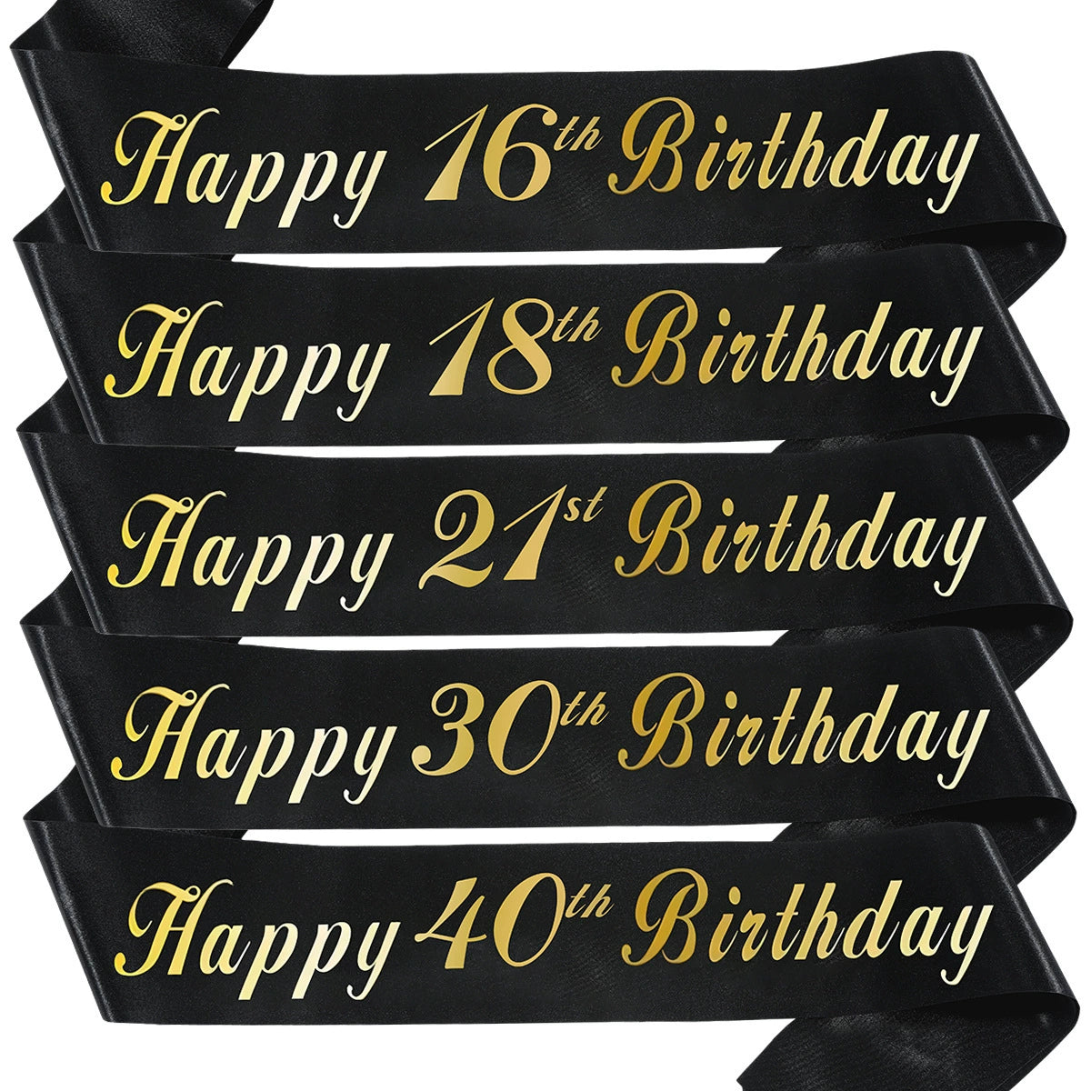 Satin Shoulder Straps And Ribbons With Hot Stamping Words For Party ...