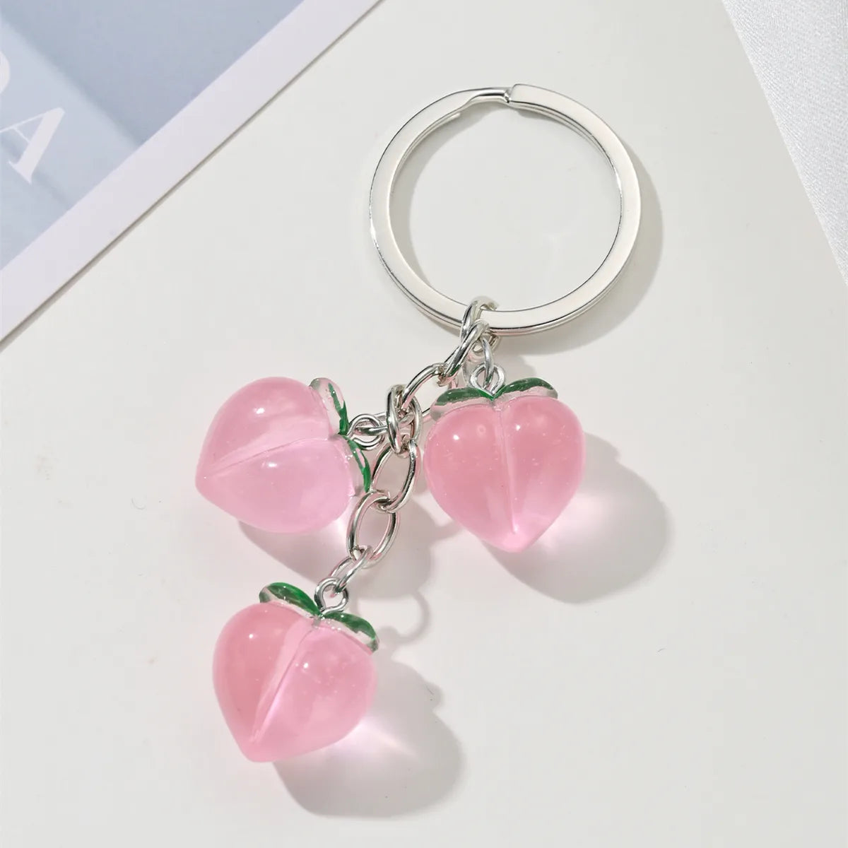 Simple Style Classic Style Fruit Alloy Asymmetrical Keychain – GoodDiy