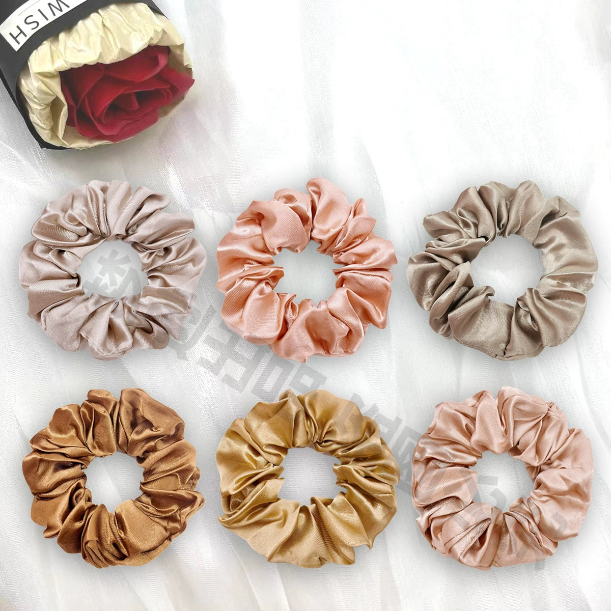 Solid Color Handmade Hair Ring Large Intestine Shape Headwear – GoodDiy