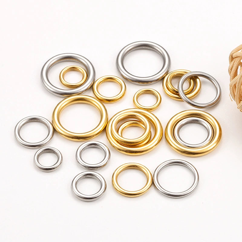 Stainless Steel Seamless Connection Ring Jewelry Accessories ...