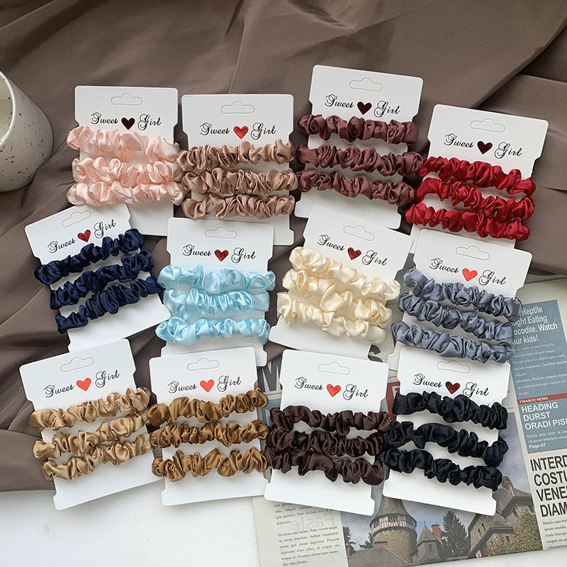 Wholesale Cloth Hair Accessories Set Lovely Style Large Intestine Ring ...