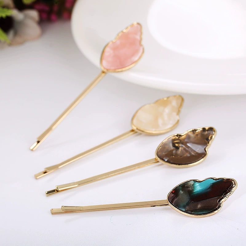 Wholesale Fresh Acetate Ice Cream Shape Hair Side Clips For Girls With ...