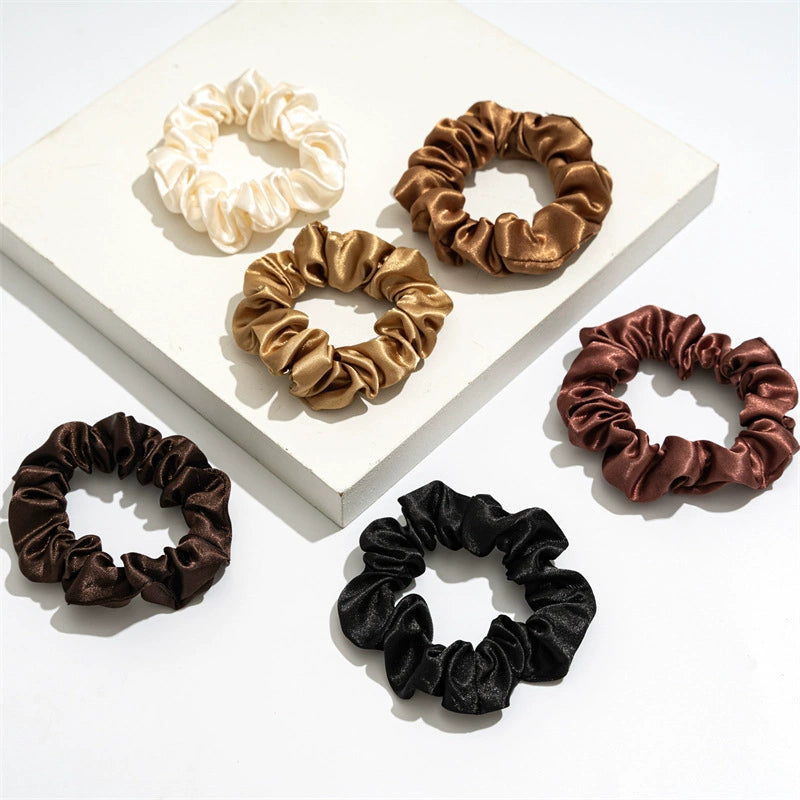 Wholesale Hair Accessories Satin Handmade Large Intestine Band For Wom ...