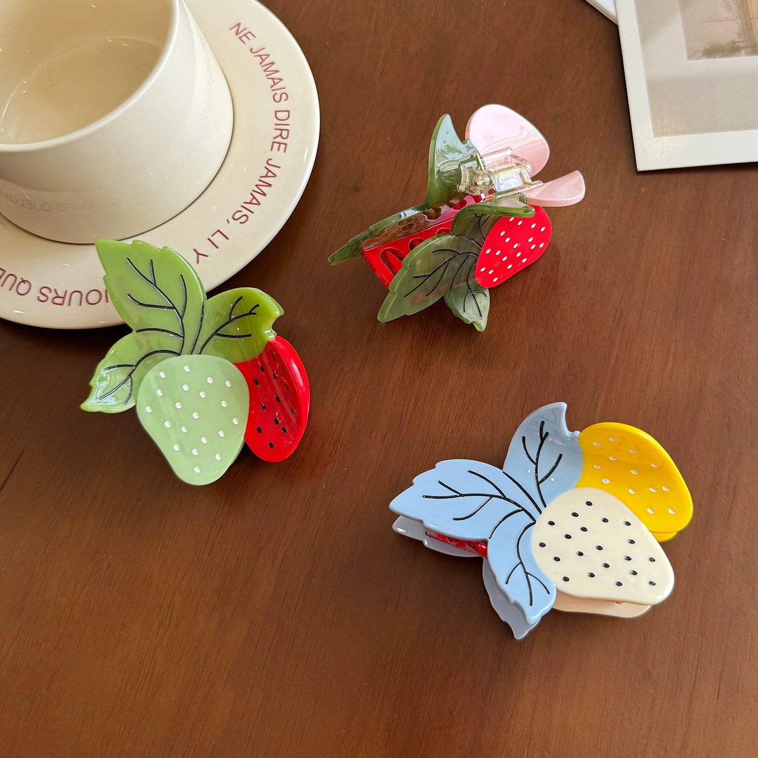 Wholesale Handmade Acetic Acid Fruit Style Hairpin For Women – GoodDiy