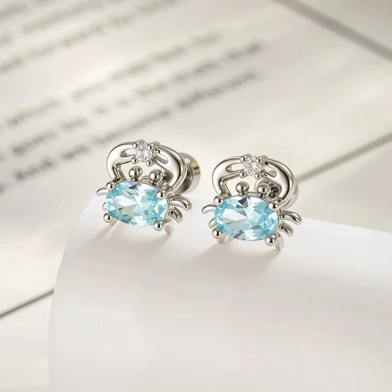 Wholesale Marine Series Cute Sweet Style Crab Shaped Metal ...