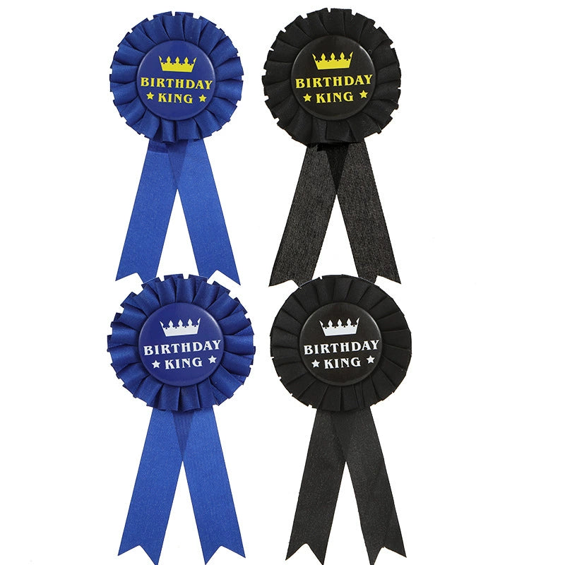 Wholesale Men's Birthday Party Tinplate Badges With Dripping Glue ...
