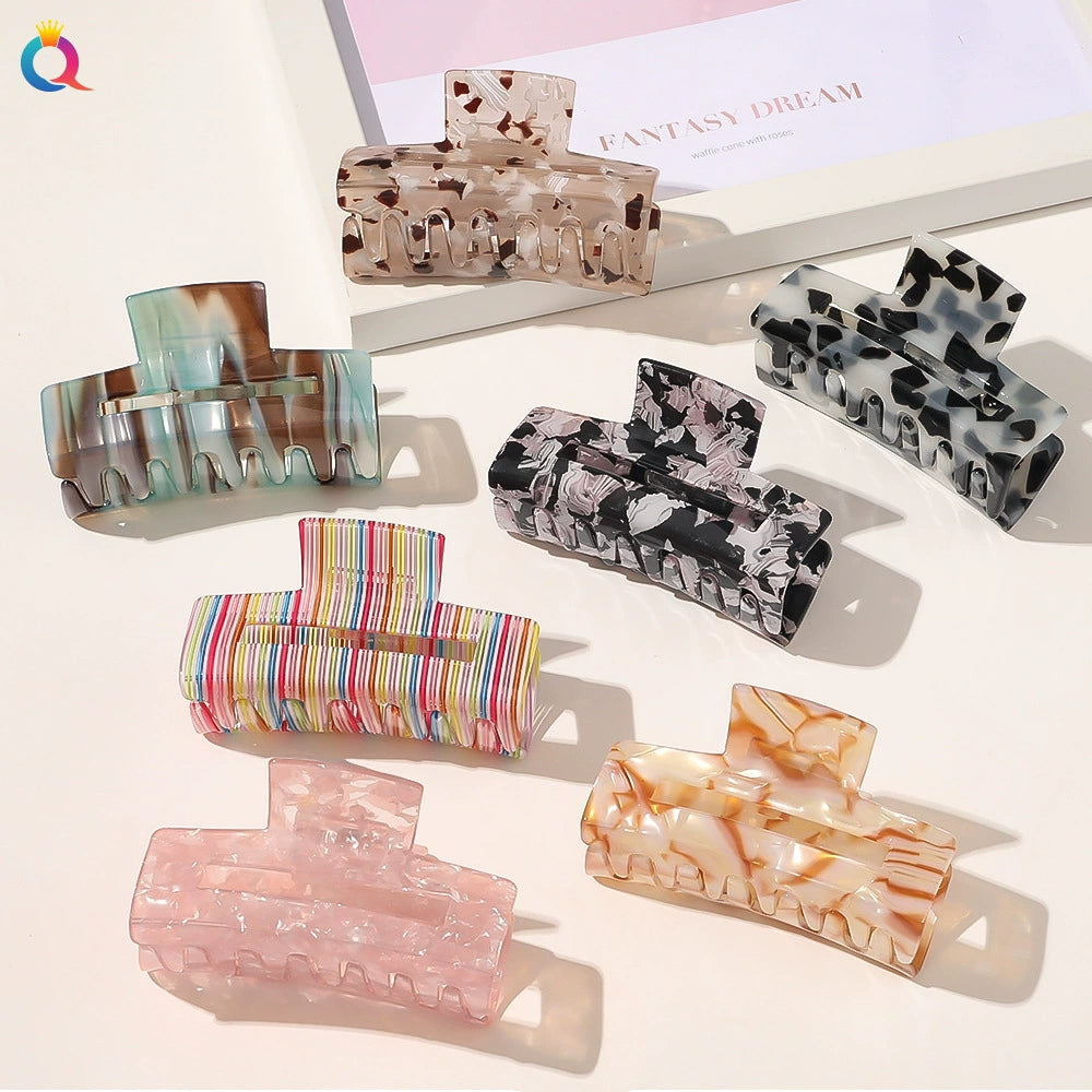Women's Handmade Acetic Acid Plate Shark Clip Hair Jewelry – GoodDiy