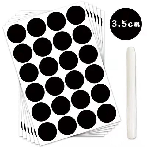 Writable Removable Pvc Waterproof Blackboard Paste Label Sticker – GoodDiy